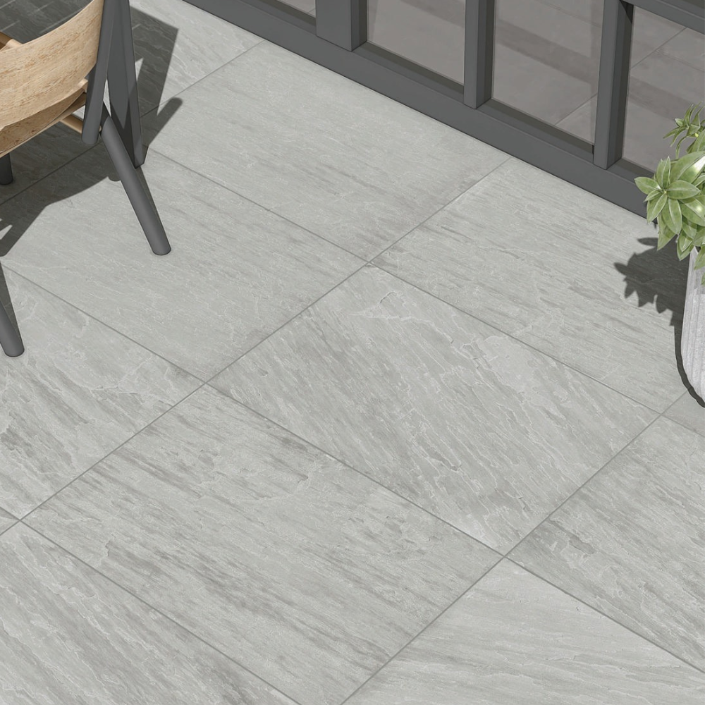 Kandla Grey 600x900x20mm Outdoor Porcelain Tile
